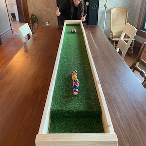 Carpetball, 4', 6', or 8' (with a Twist) Ball Roll / Billiard Balls ...