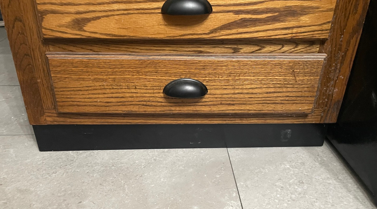 Toe Kick Drawer W/ Push-to-open Slides Custom Made to Order | Gift for ...