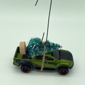 Ford Ranger Raptor Green Carrying Christmas Tree Christmas Ornament Hot ...