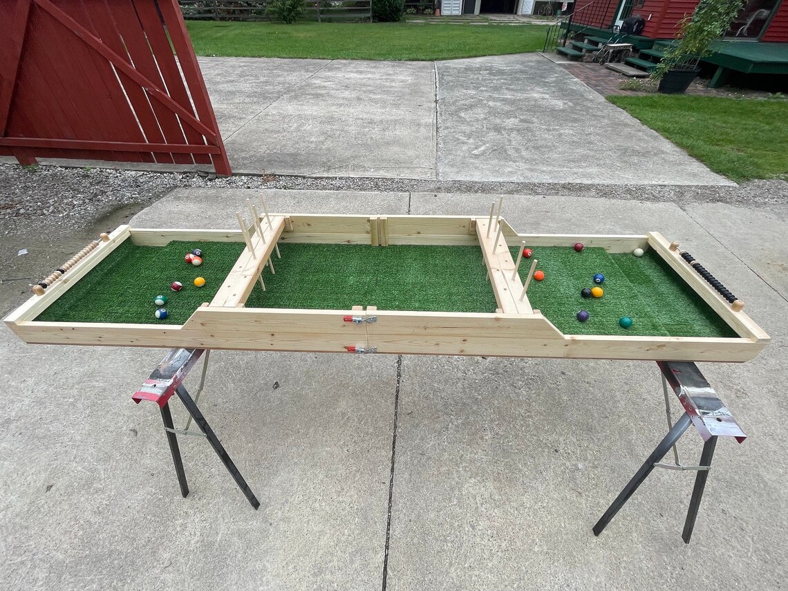 Large Carpetball and Shuffleboard 8' Long, 2’ Wide (with a Twist) Ball ...