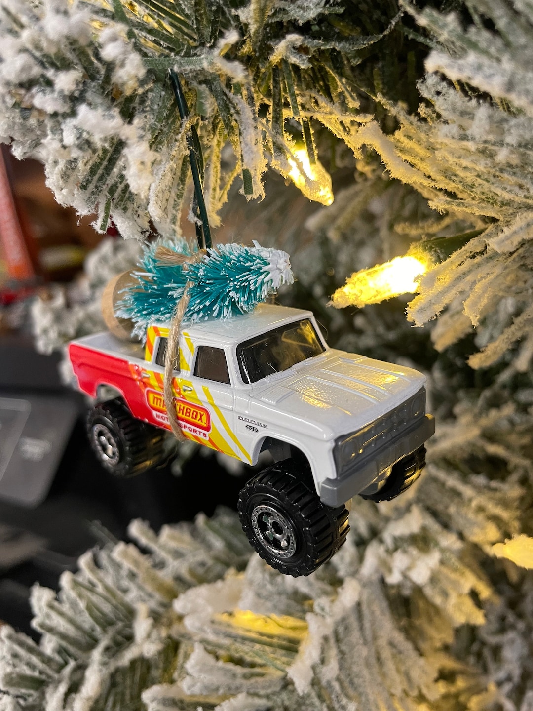 Dodge Rampage Carrying Christmas Tree | Hot Wheel | Christmas Ornament ...
