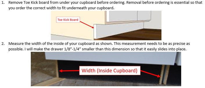 Under Bathroom Cabinet Toe Kick Step Stool for ADULT W/ Push-to-open ...