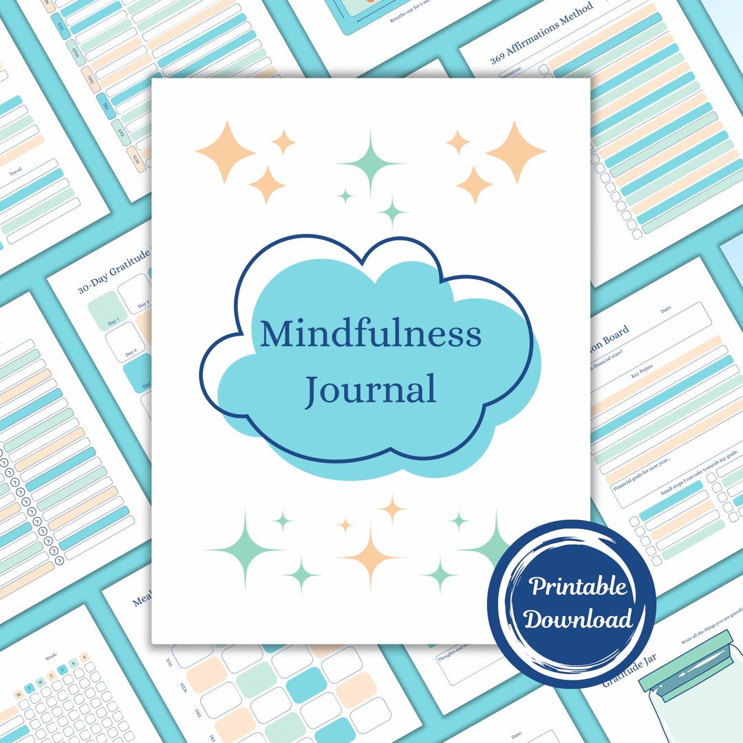Mindfulness & Growth Journal for Teens | Teen Gratitude Journal | Goal ...