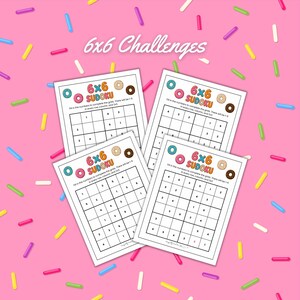 Donut Sudoku Printable Pack for Kids | Cut & Paste Logic Puzzles | 4x4 ...