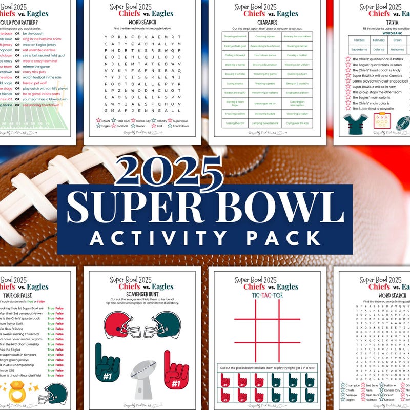 Super Bowl Party - Etsy