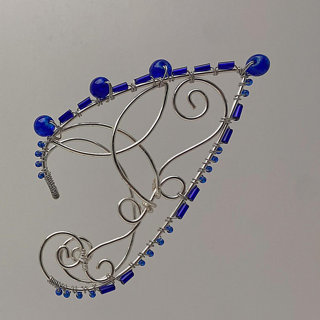 Wire Elf Ears With Scrollwork - Etsy