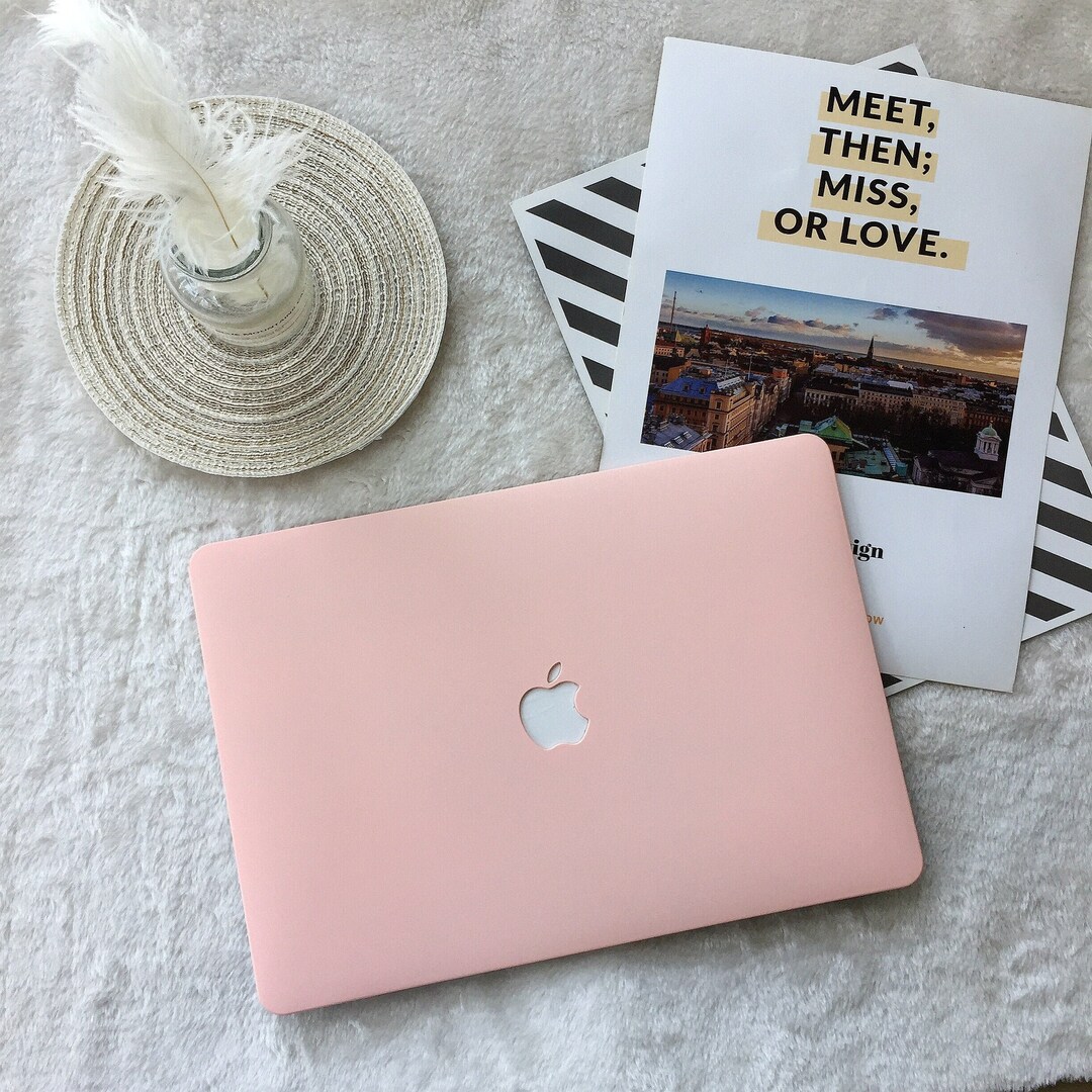 Peach Pink Matte Matte Matte Texture Macbook Hülle für New Pro - Etsy.de
