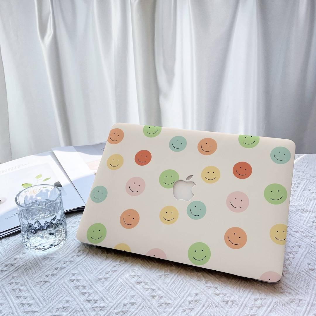 Cute Smiling Face MacBook Case for New Pro Mac Laptop MacBook - Etsy