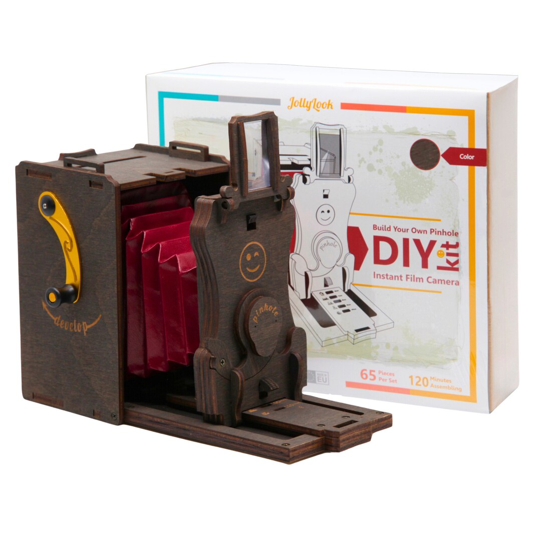 Jollylook DIY Pinhole Camera Kit: Steampunk Wooden Model - Etsy