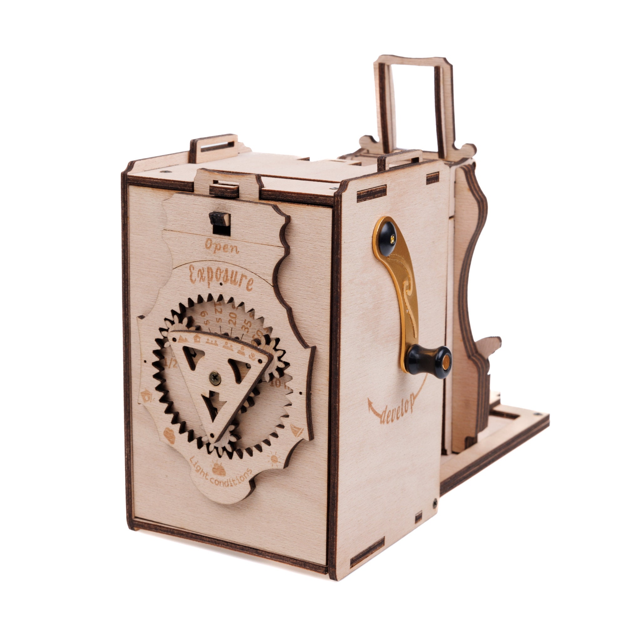 DIY Pinhole Camera Kit for Self-assembly and Painting, Steampunk Design ...