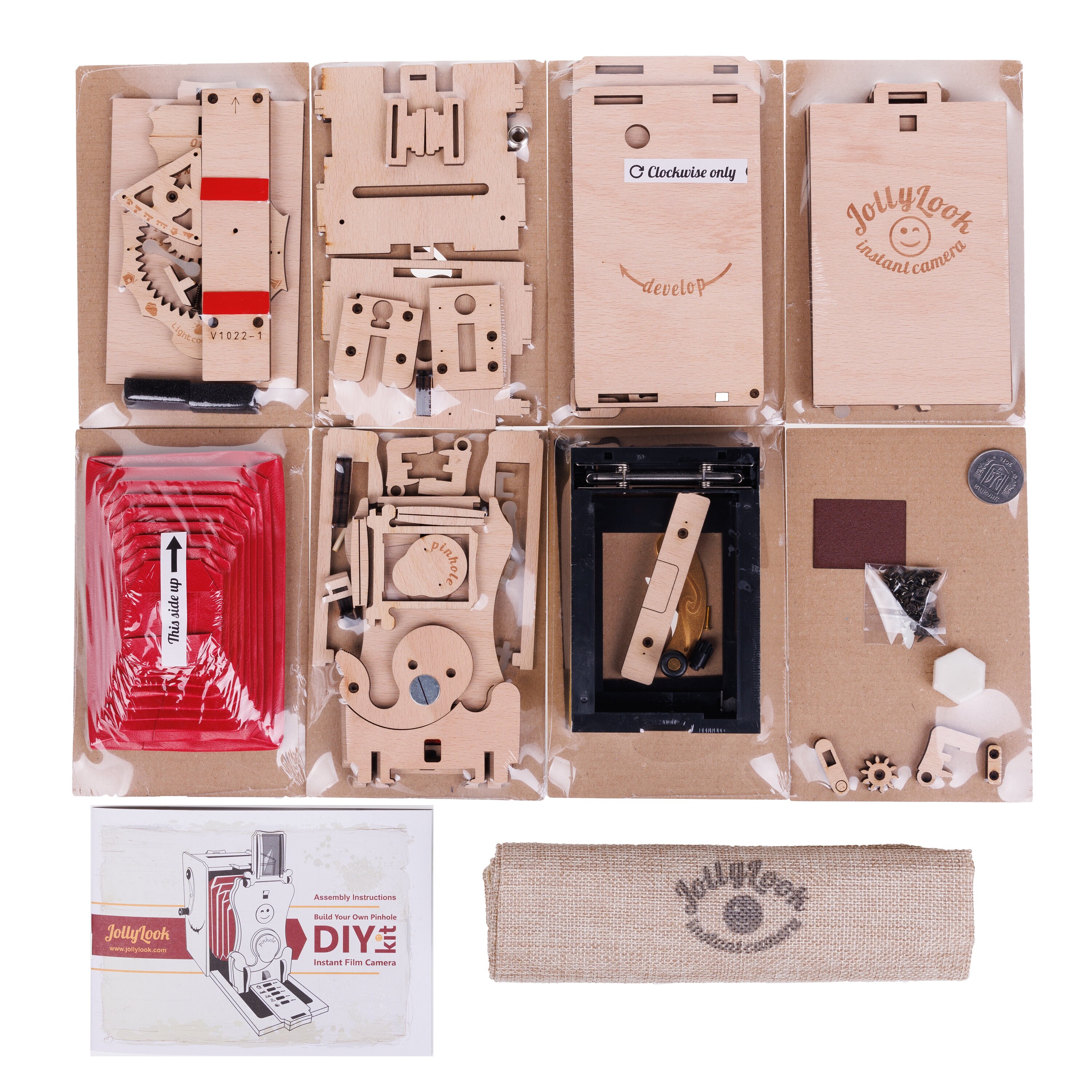 DIY Pinhole Camera Kit for Self-assembly and Painting, Steampunk Design ...