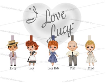 I Love Lucy Svg | Etsy