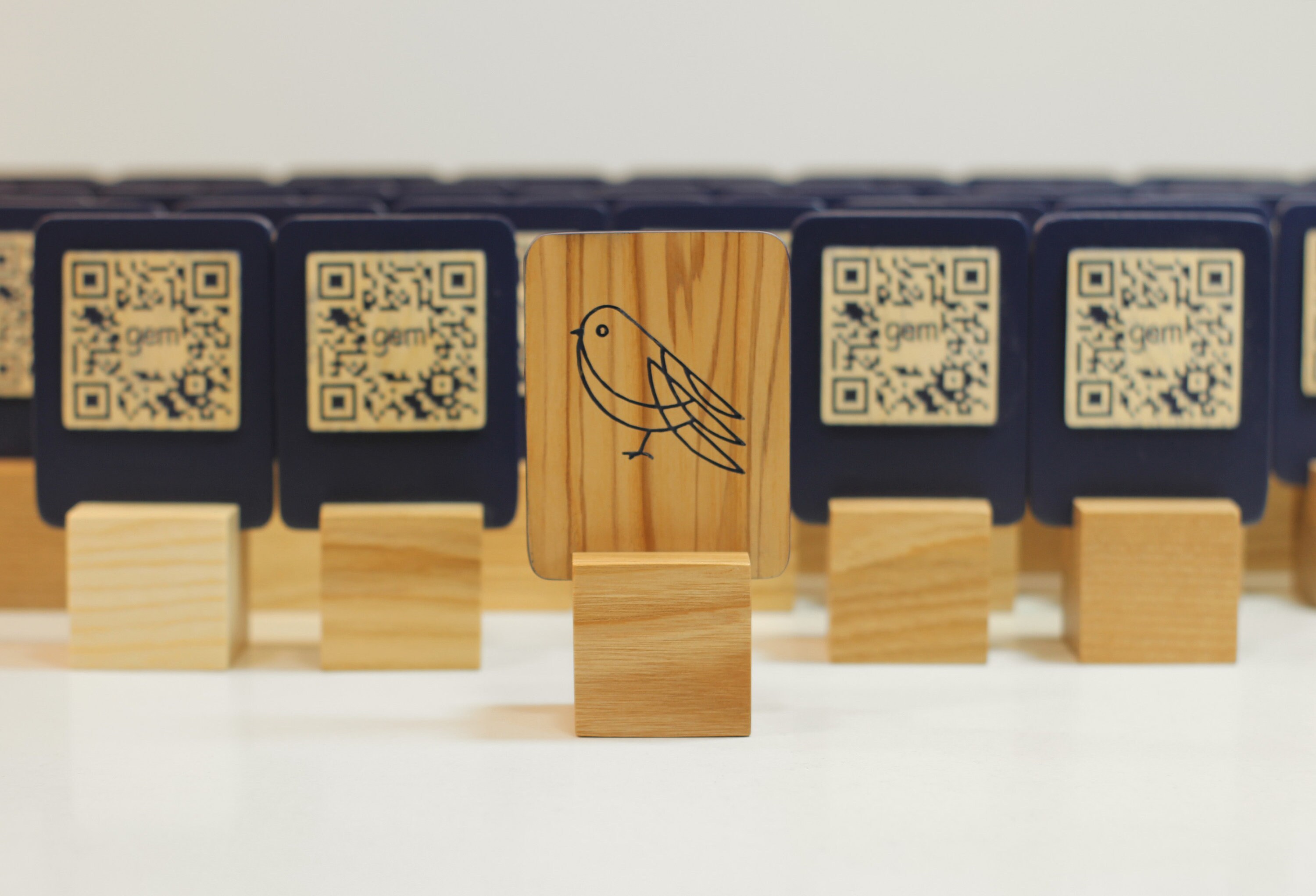 Qr Code Stand Qr Code Wood Qr Code Holder Personalised Qr Code - Etsy UK