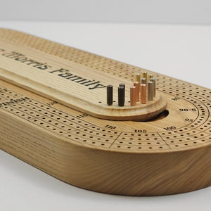 Cribbage Board. Cribbage Wood Plank. Gifts Gifts for Seniors. - Etsy