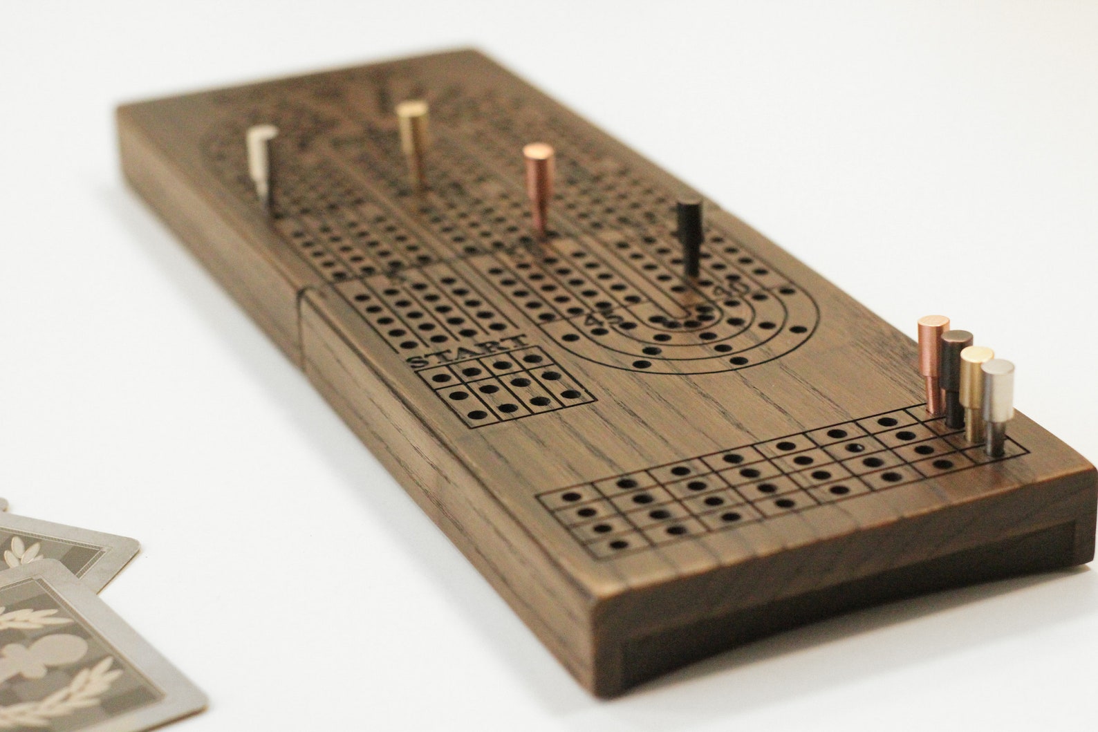 A Gift to Dad Cribbage Wood Plank. Personalized Cribbage - Etsy