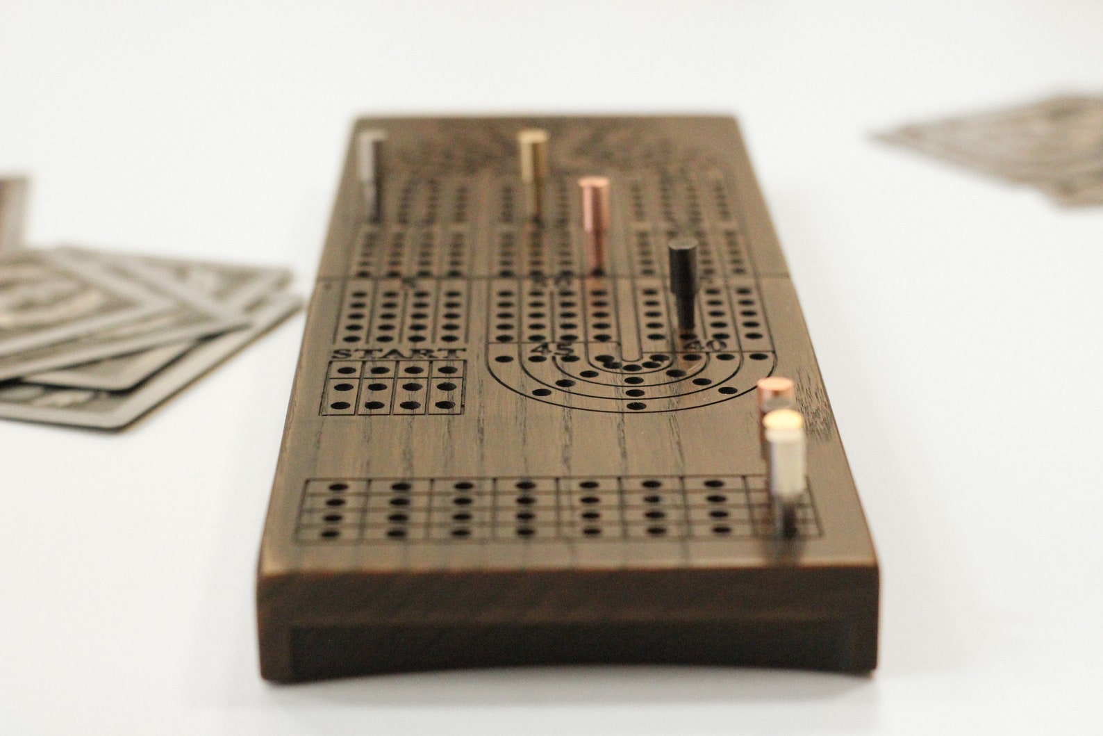 A Gift to Dad Cribbage Wood Plank. Personalized Cribbage - Etsy