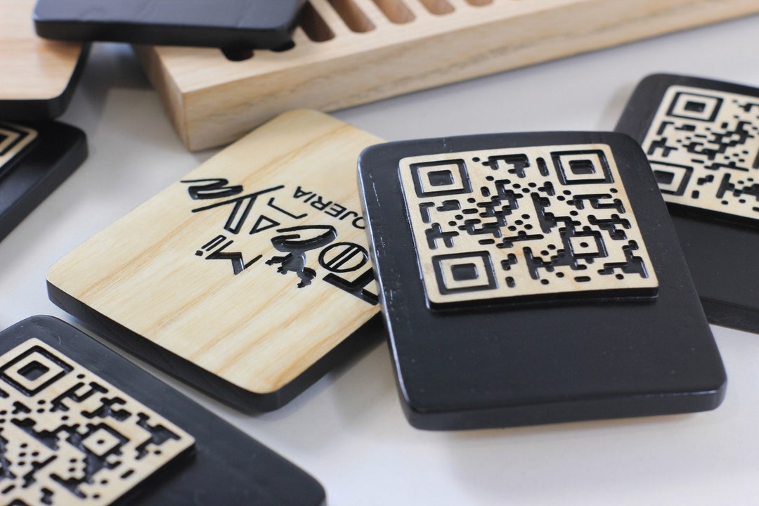 QR Code Menu Qr Code Stand Menu Cover Qr Code Sign Menu Holder - Etsy
