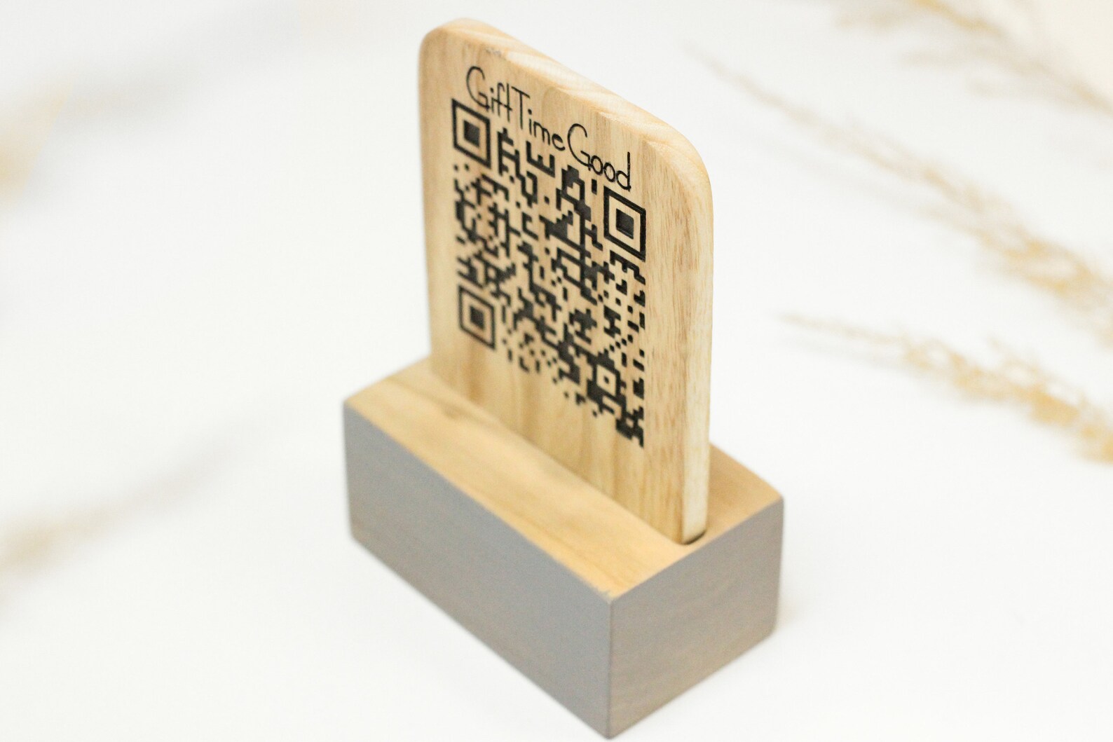 Menu Holder Qr-code Wooden Menu Stand Restaurant Menu Cover - Etsy
