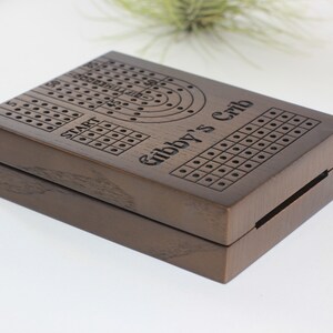 Cribbage Wood Plank. 4 Player Cribbage Board. Personalized - Etsy