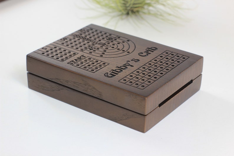 Cribbage Wood Plank. 4 Player Cribbage Board. Personalized - Etsy