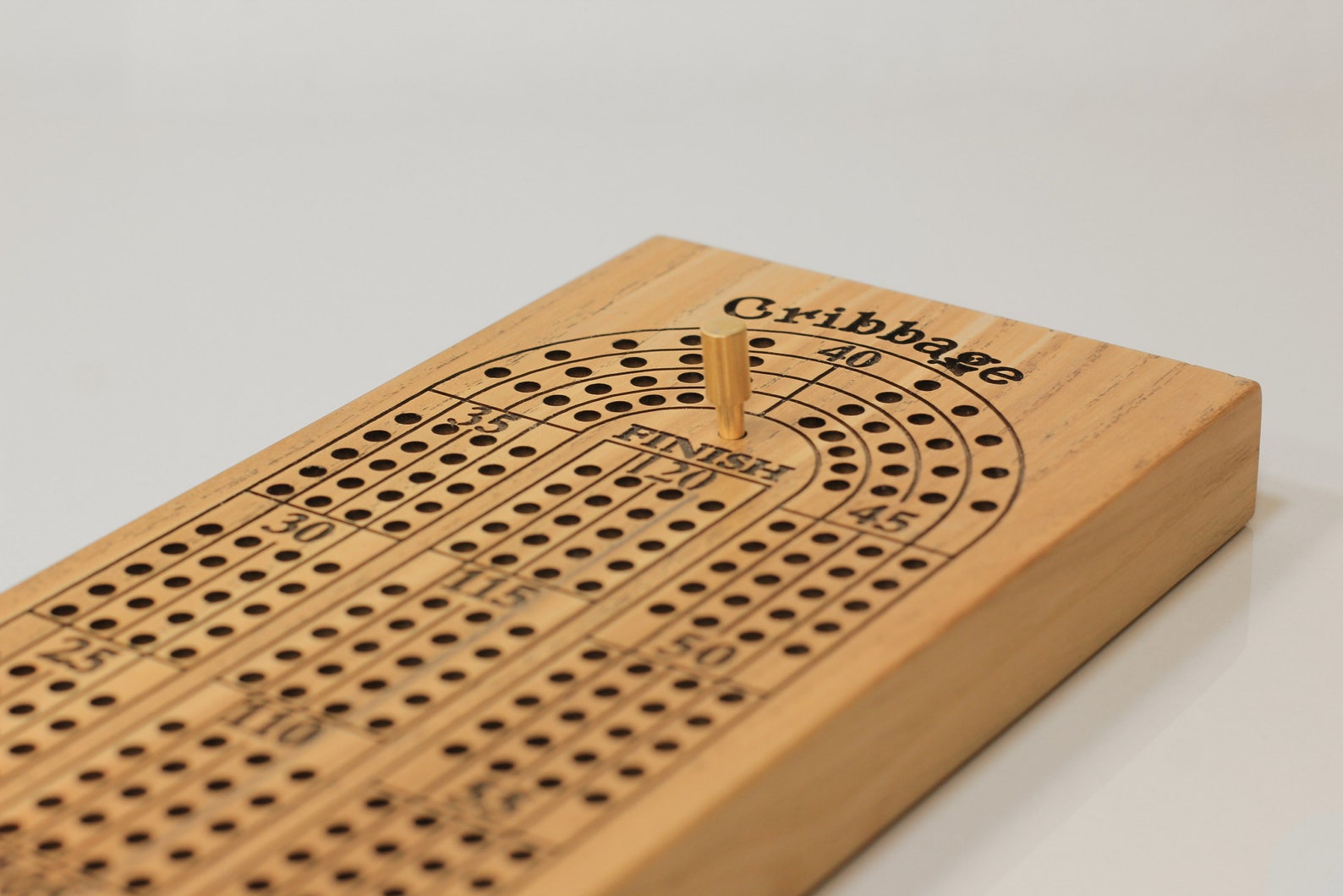 Cribbage Board. Wood Cribbage Board. Folding Cribbage 4 - Etsy