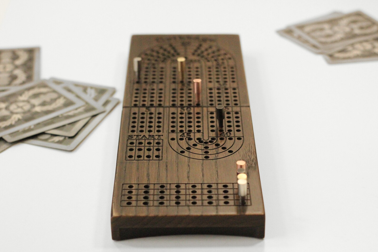 A Gift to Dad Cribbage Wood Plank. Personalized Cribbage - Etsy