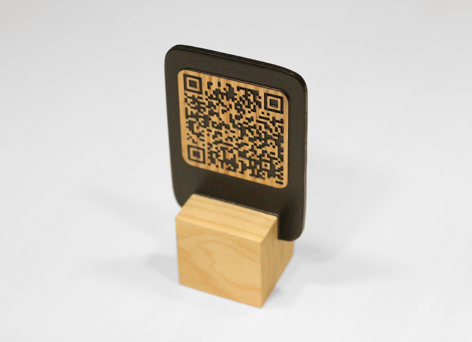 Menühalter QR-Code Holz Menüständer Restaurant Menüeinband | Etsy