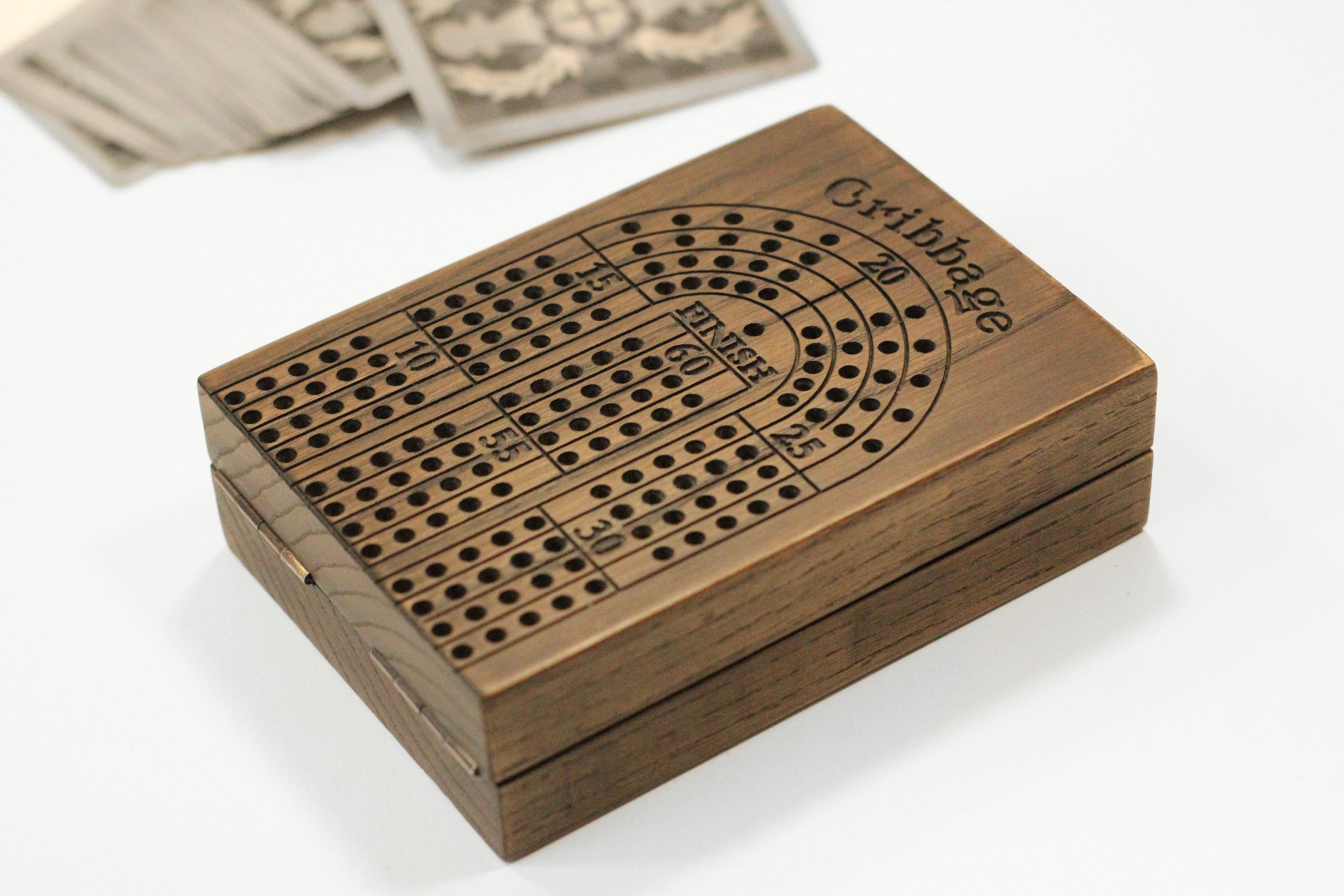 A Gift to Dad Cribbage Wood Plank. Personalized Cribbage - Etsy