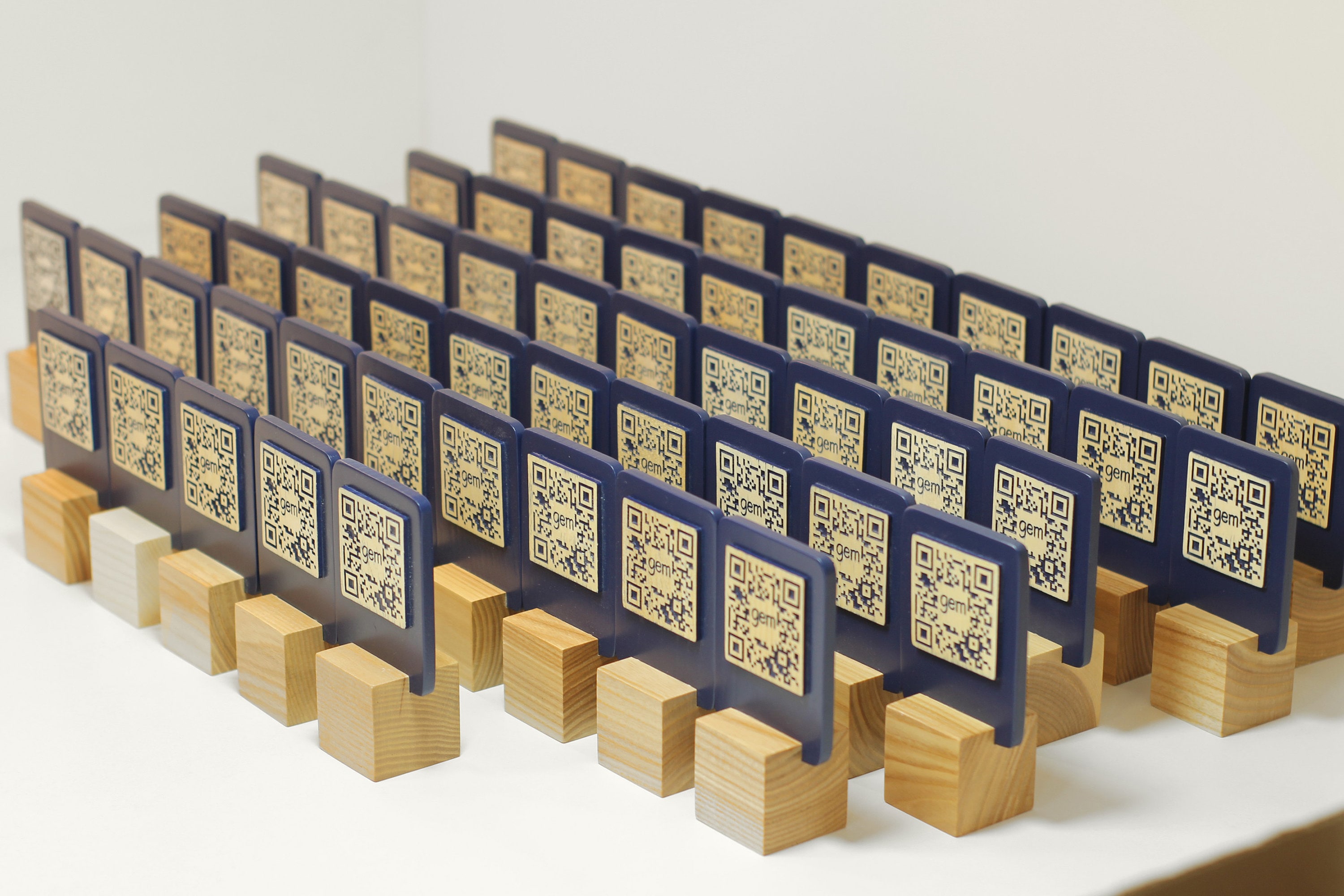 Qr Code Stand Qr Code Wood Qr Code Holder Personalised Qr Code - Etsy UK