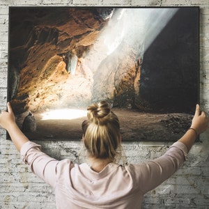 Caves Poster, Bat Caves, Nature Print, Printable Wall Decor, Instant ...