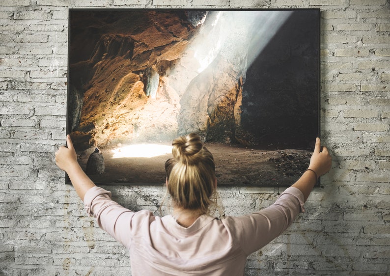 Caves Poster, Bat Caves, Nature Print, Printable Wall Decor, Instant ...