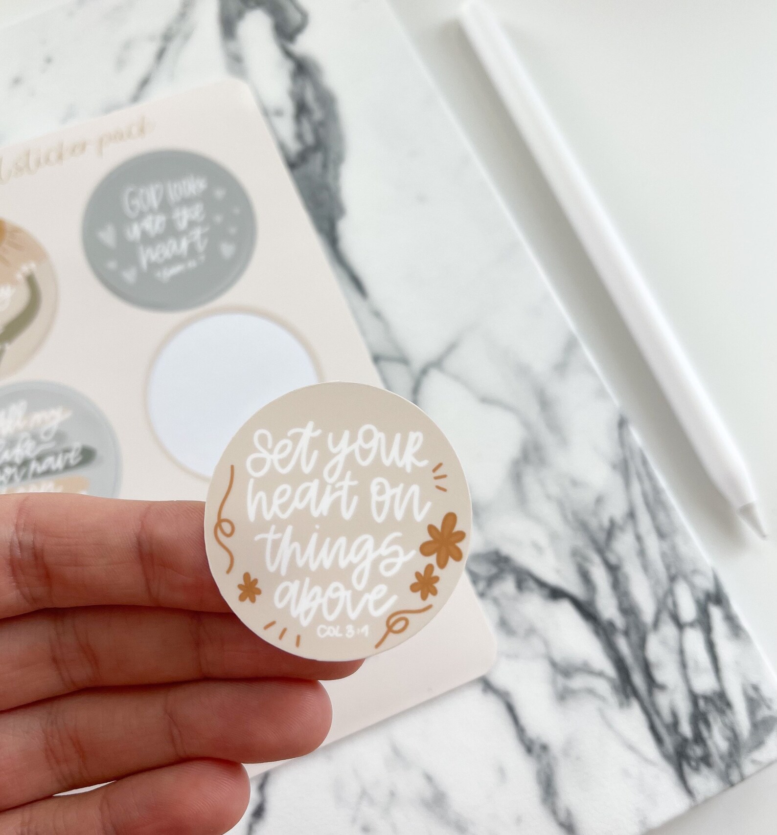 Sticker Pack | Faithful | Christian | Blessed | Encouraging | Sunday ...