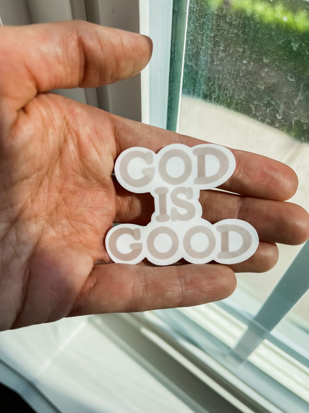 God is Good Sticker. Sticker for Bible | Laptop | Christian Sticker ...