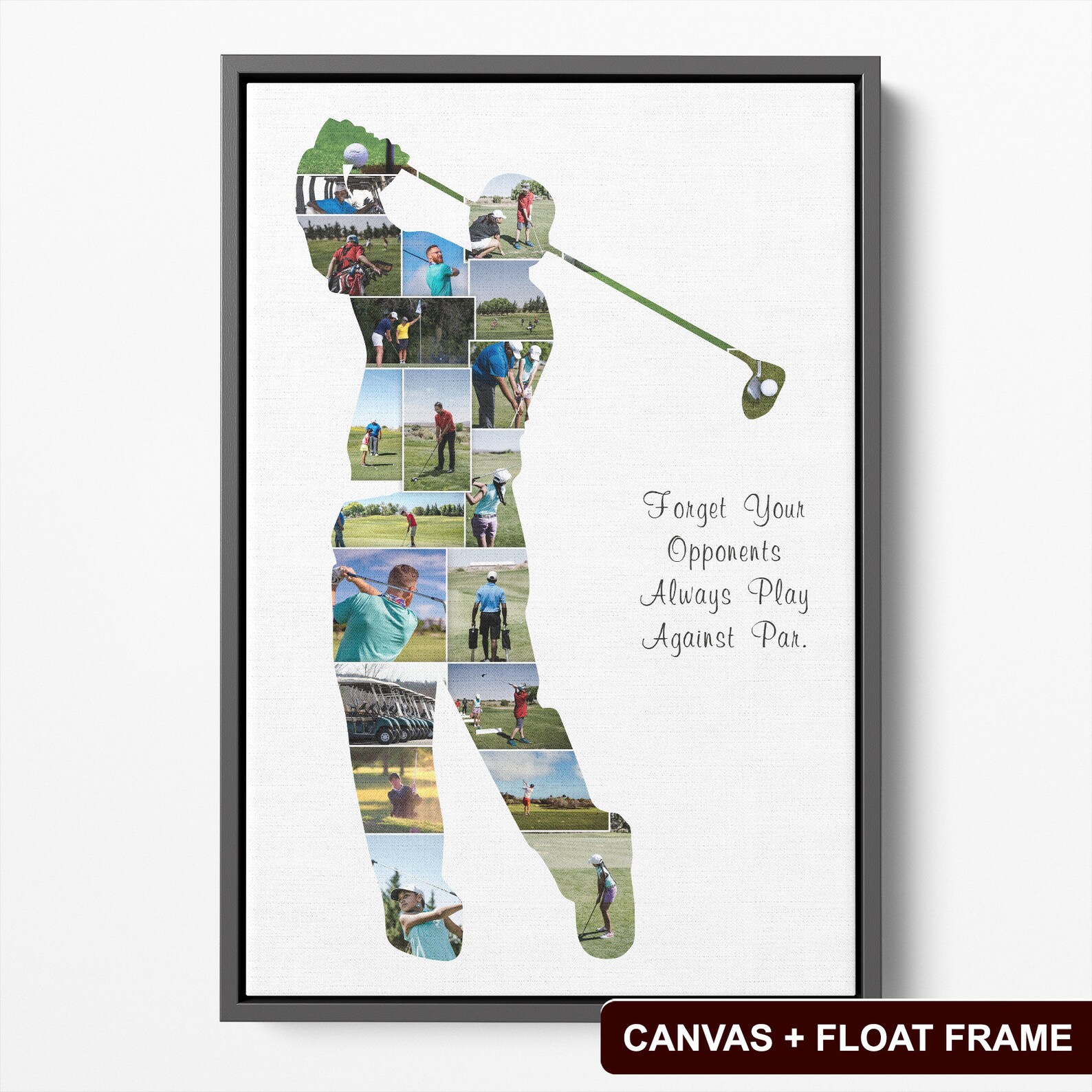 Personalized Gift for Golf Player Golf Photo Collage Golf - Etsy