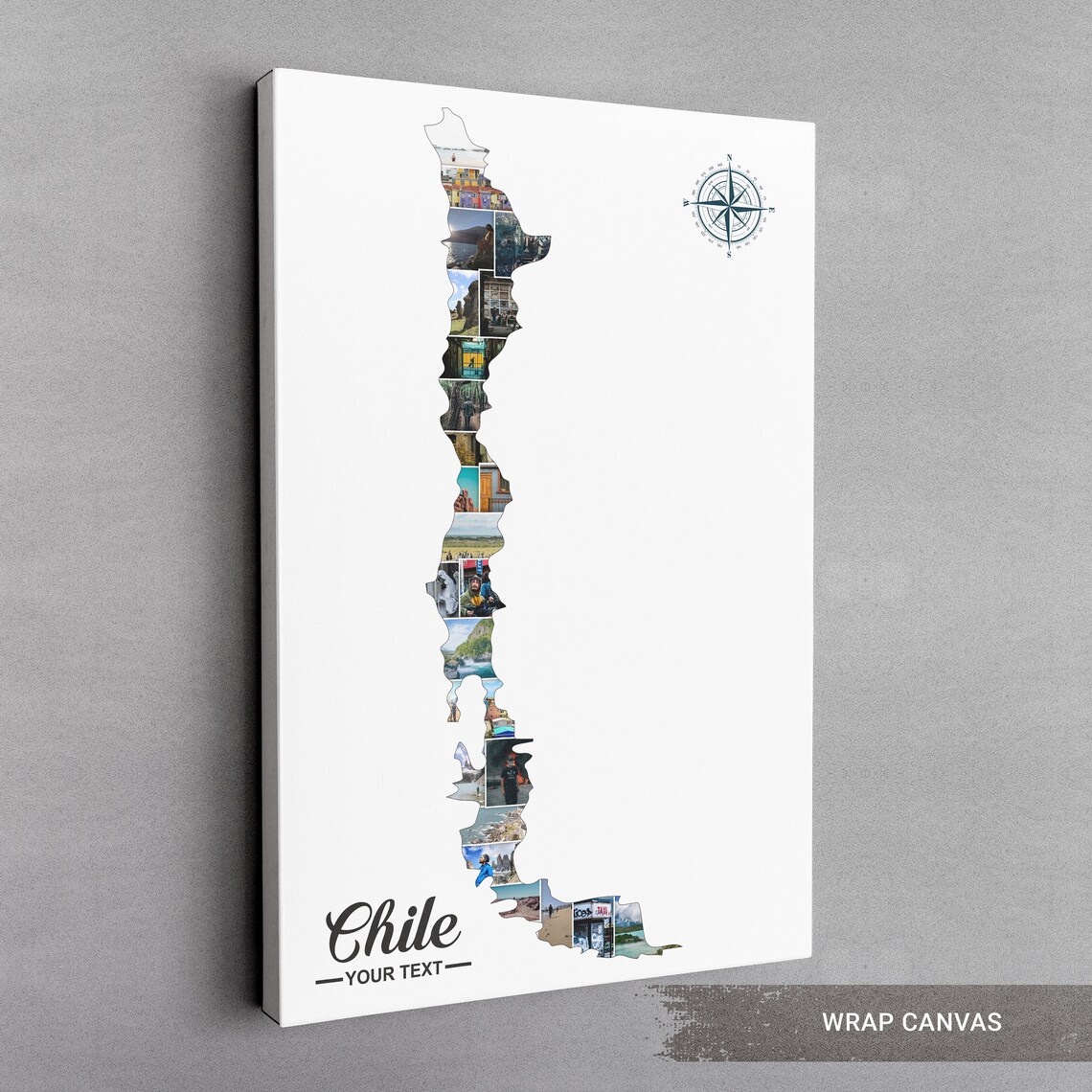 Chile Art Travel Poster Chile Chile Print Chile Poster | Etsy