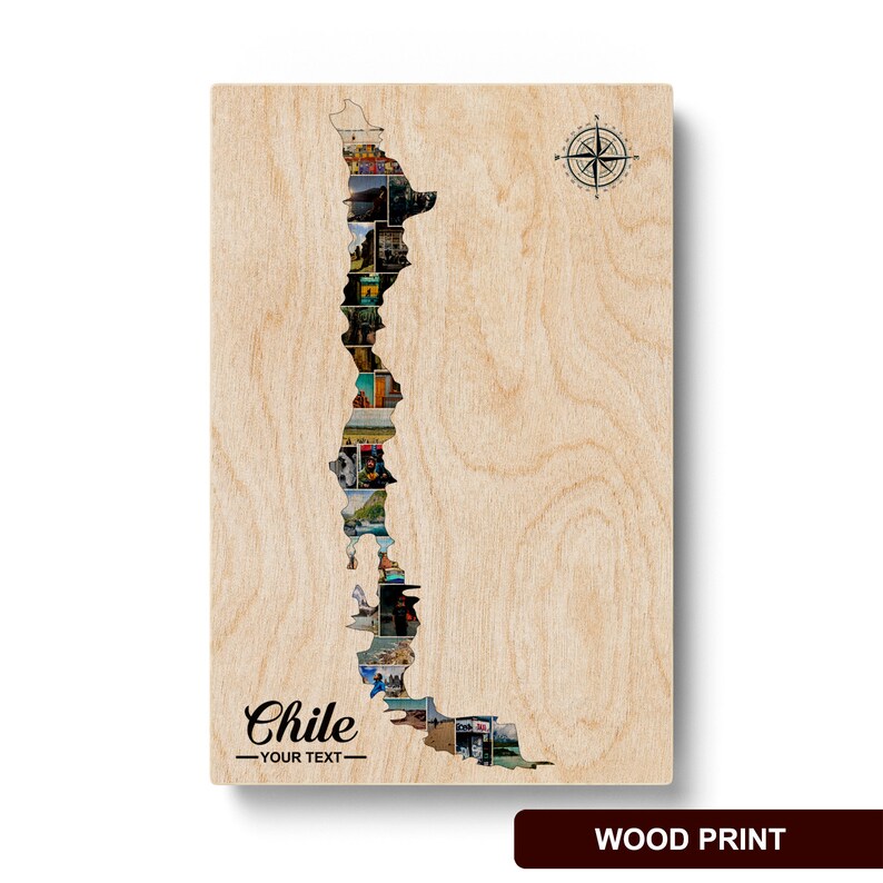 Chile Art Travel Poster Chile Chile Print Chile Poster - Etsy
