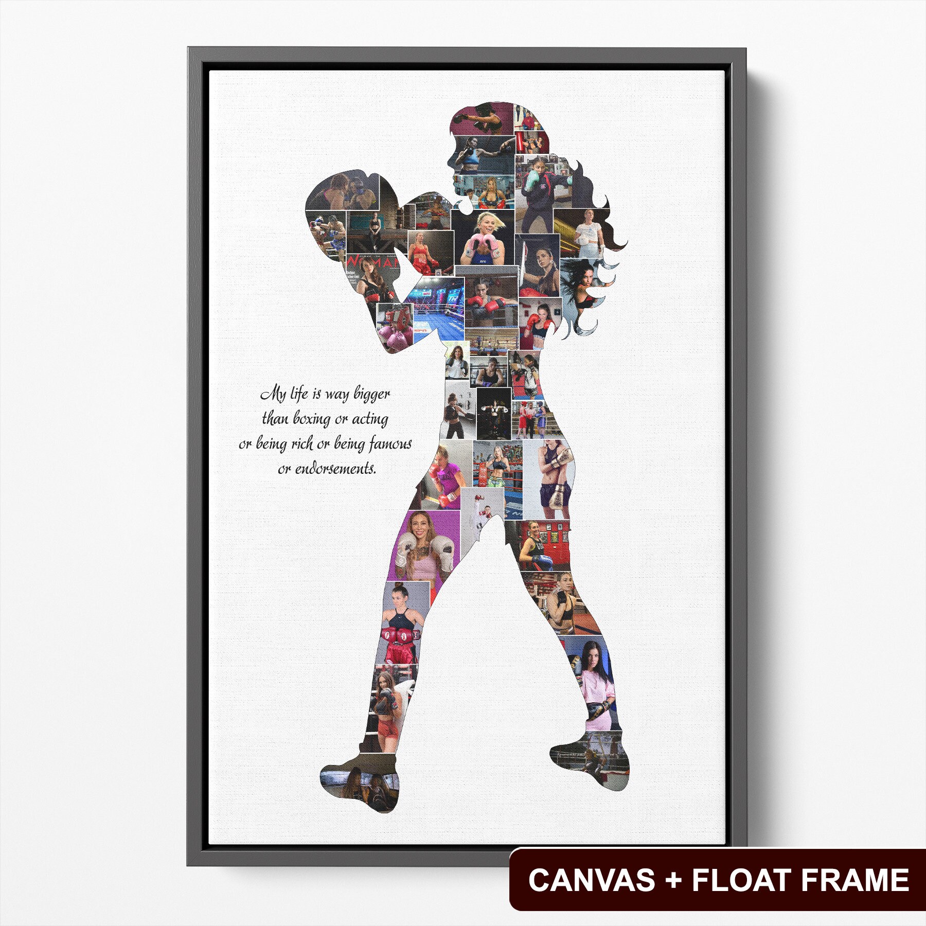 Persoanlized Boxing Posters Photo Collage Boxing Gifts for - Etsy