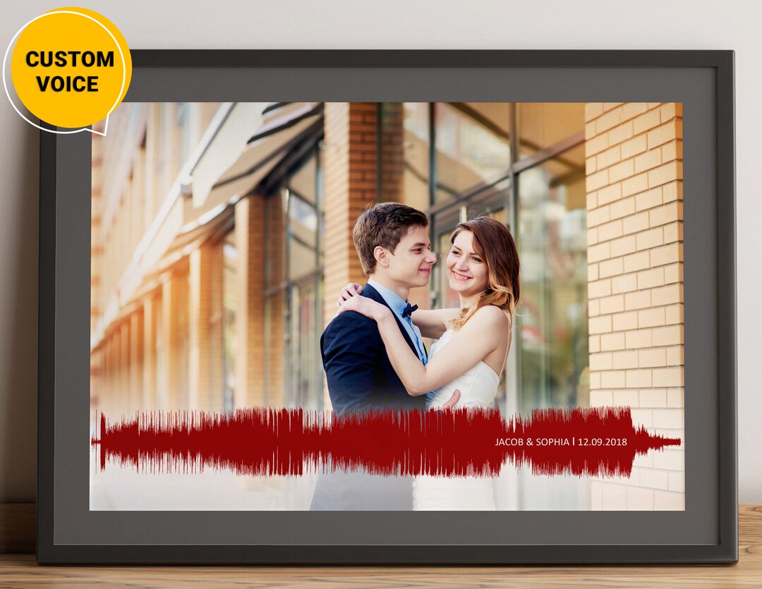 Soundwave Gift, Custom Sound Wave, Sound Wave Print, 25th Wedding ...