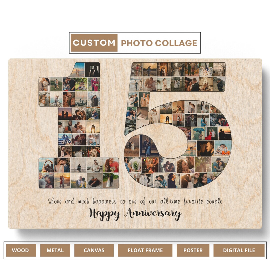 15th Anniversary 15 Year Anniversary Gifts for Husband 15 Year - Etsy ...