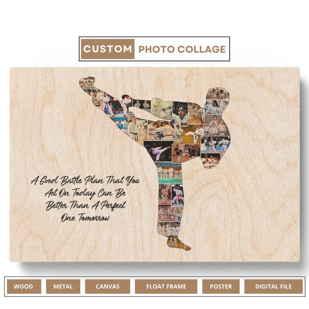 Custom Karate Gifts Martial Arts Gift for Taekwondo Master Taekwondo ...