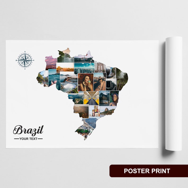 Brazil Prints Brazil Art Brazil Wall Art Brazil Wall Art - Etsy