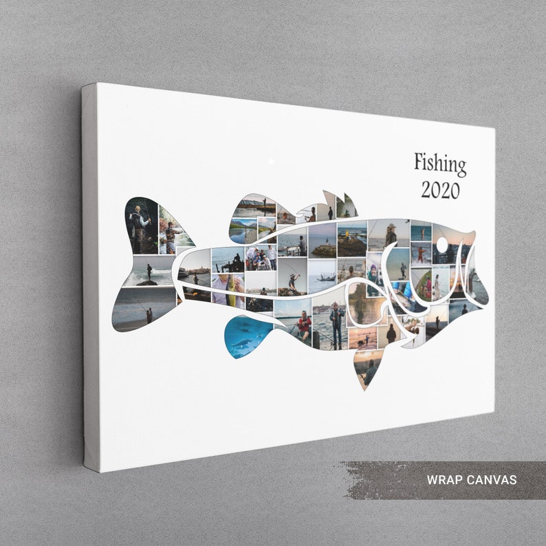 Bass Fish Gift Fishing Gift For Him Custom Fishing Gift | Etsy