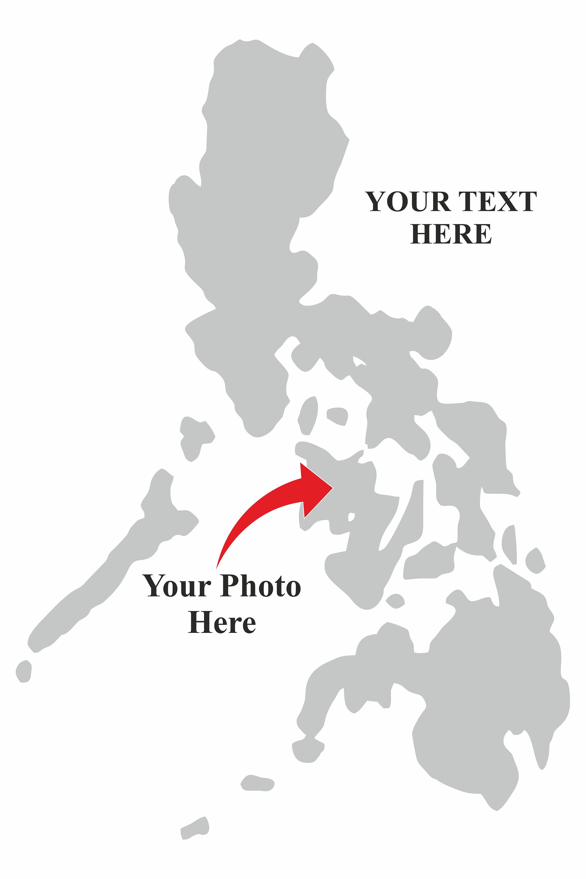 Simple Philippines Map