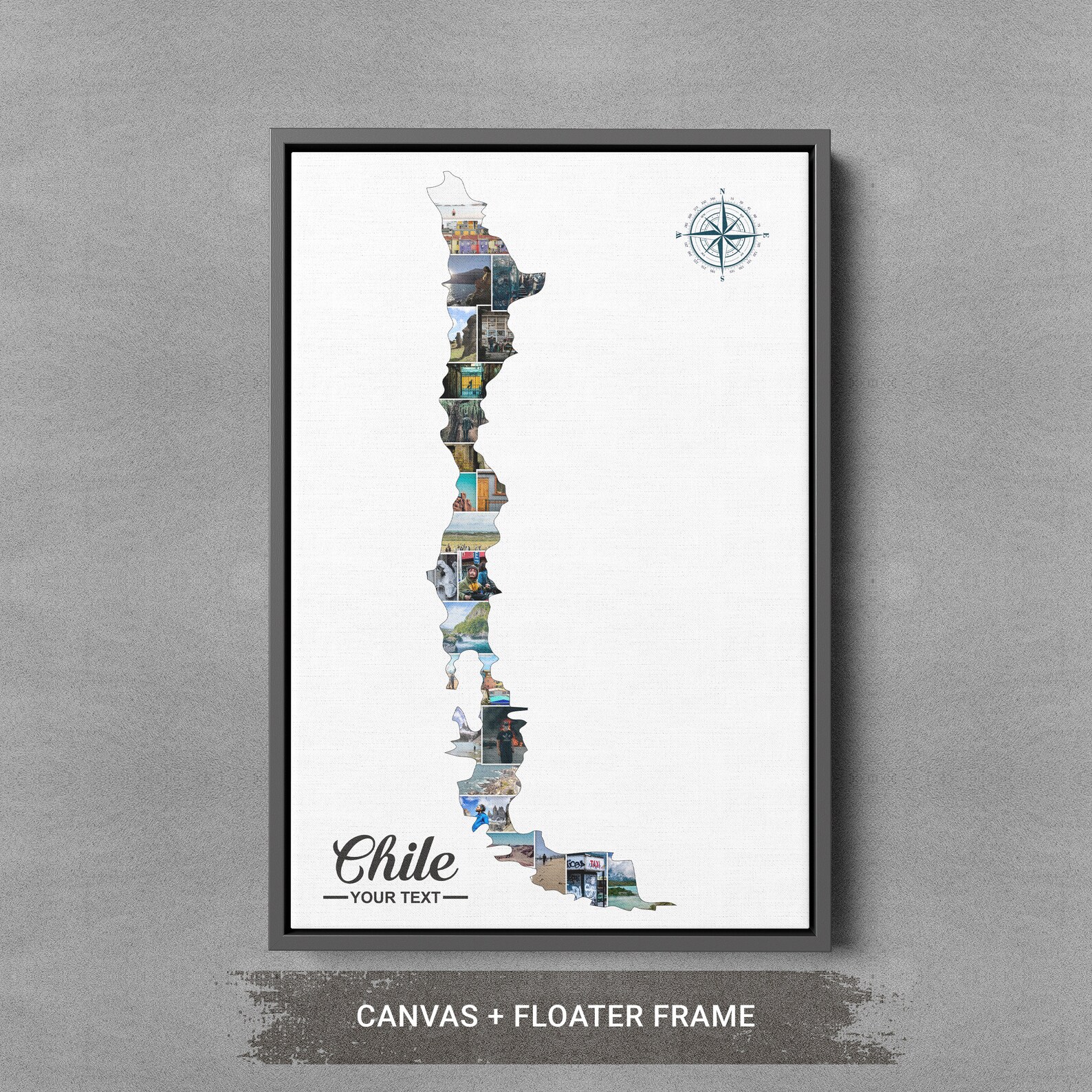 Chile Art Travel Poster Chile Chile Print Chile Poster | Etsy