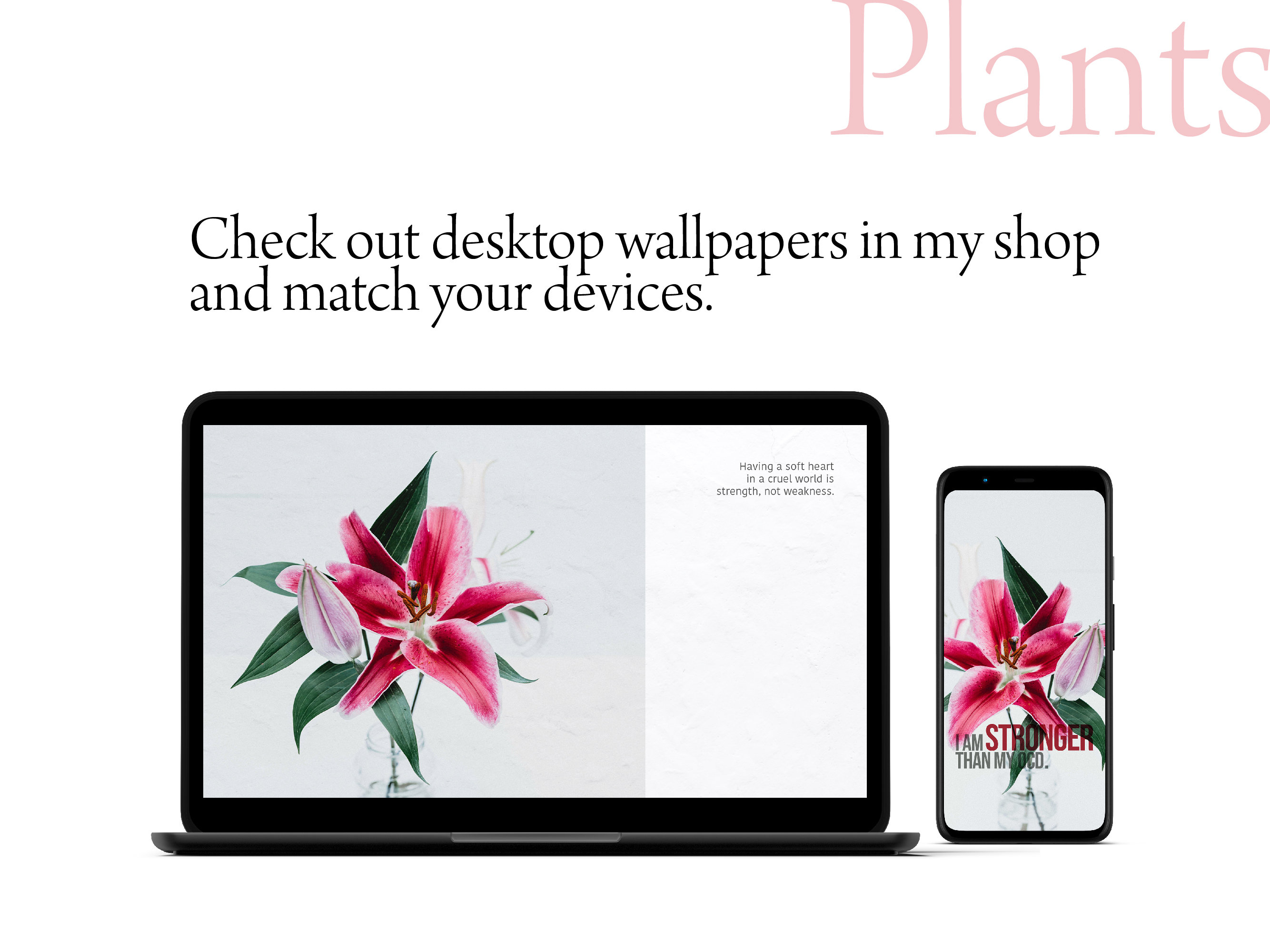 OCD Phone Wallpapers | Daily Affirmation & Empowerment | Instant ...