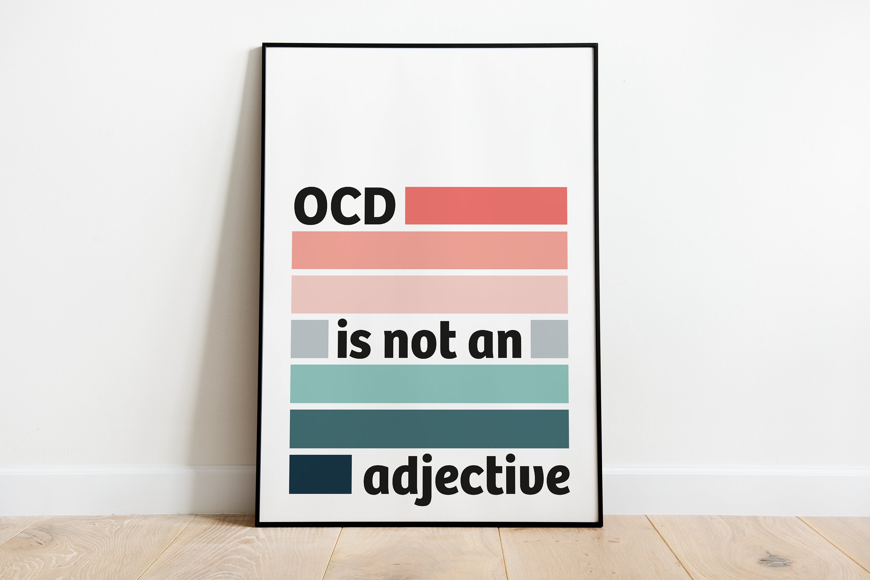 OCD Posters 9 Pack Digital Art Print A4 & A3 - Etsy