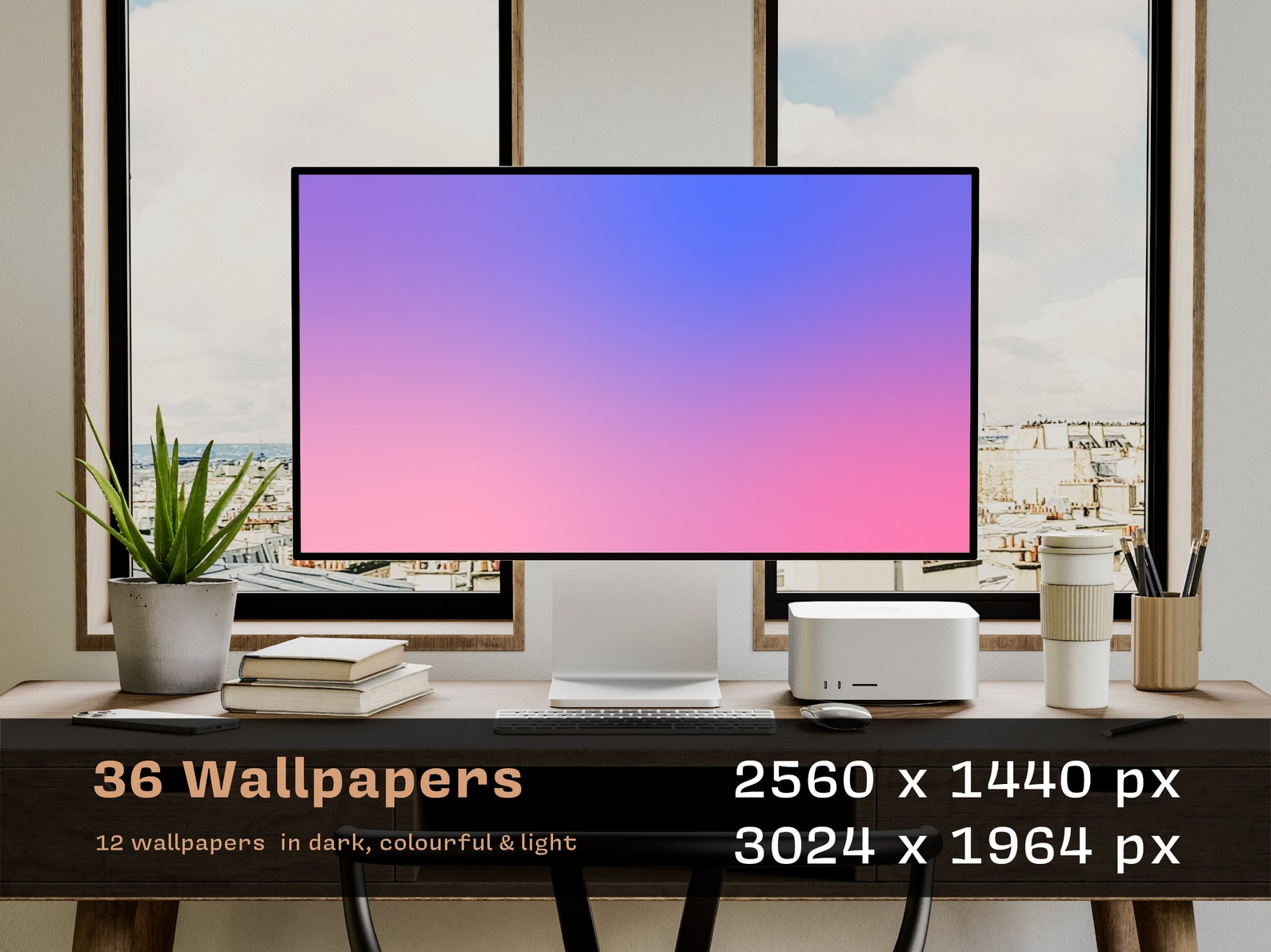 Phd Desktop Wallpaper Icon Set Gradient Light, Dark, Colourful Theme 36 ...