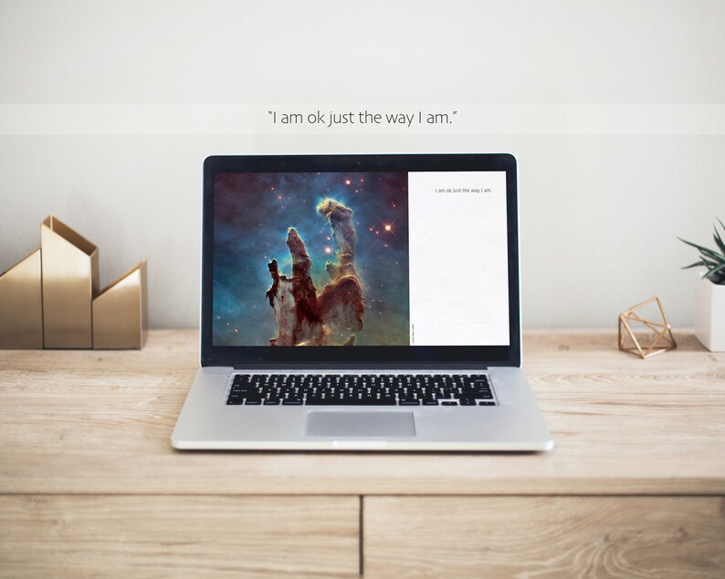 OCD Desktop Wallpapers for Daily Affirmations & Empowerment Instant ...