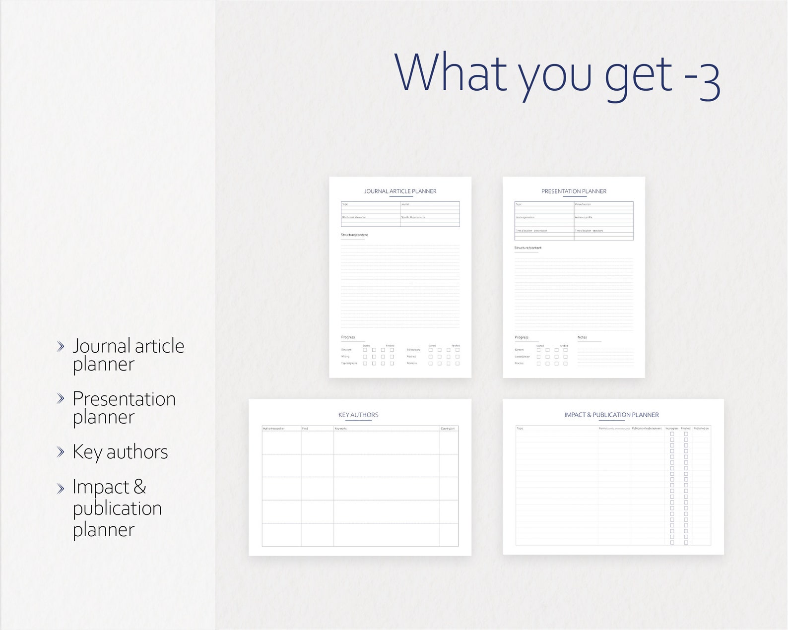 Phd Study Pack: 27 Pdfs 2 Excel Sheets to Plan Your Graduate | Etsy