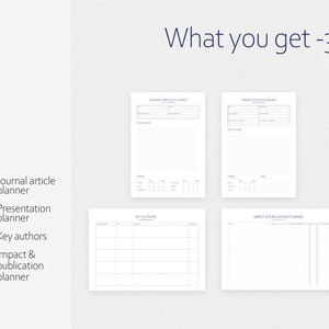 Phd Study Pack: 27 Pdfs + 2 Excel Sheets to Plan Your Graduate Thesis ...